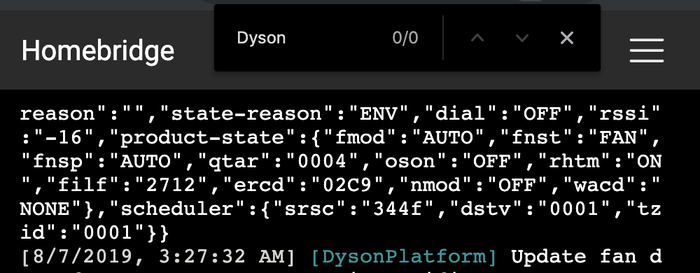 Searchable Logs · Issue #341 · homebridge/homebridge-config-ui-x · GitHub