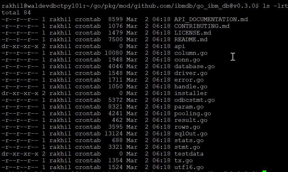 Linux and Windows have different access permissions on package Folders ...