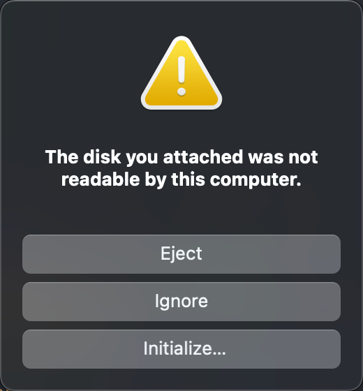The Disk You Attached Was Not Readable By This Computer · Issue 17998 · Dbeaverdbeaver · Github 