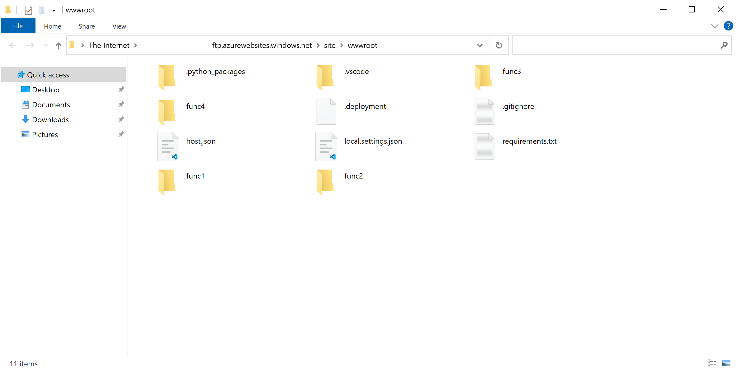 Incrementally add function to Azure Function Host without overwriting already deployed functions ...