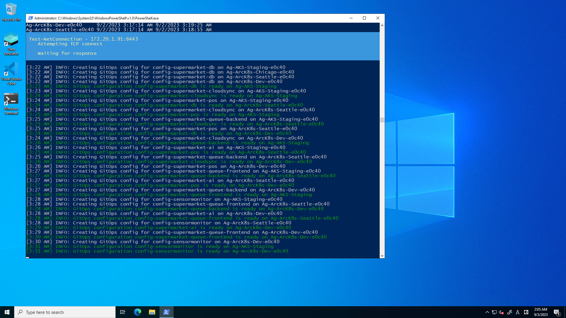 Aglogonscript Is Not Finish Test Netconnection 172201916443 Is Not Finish · Issue 
