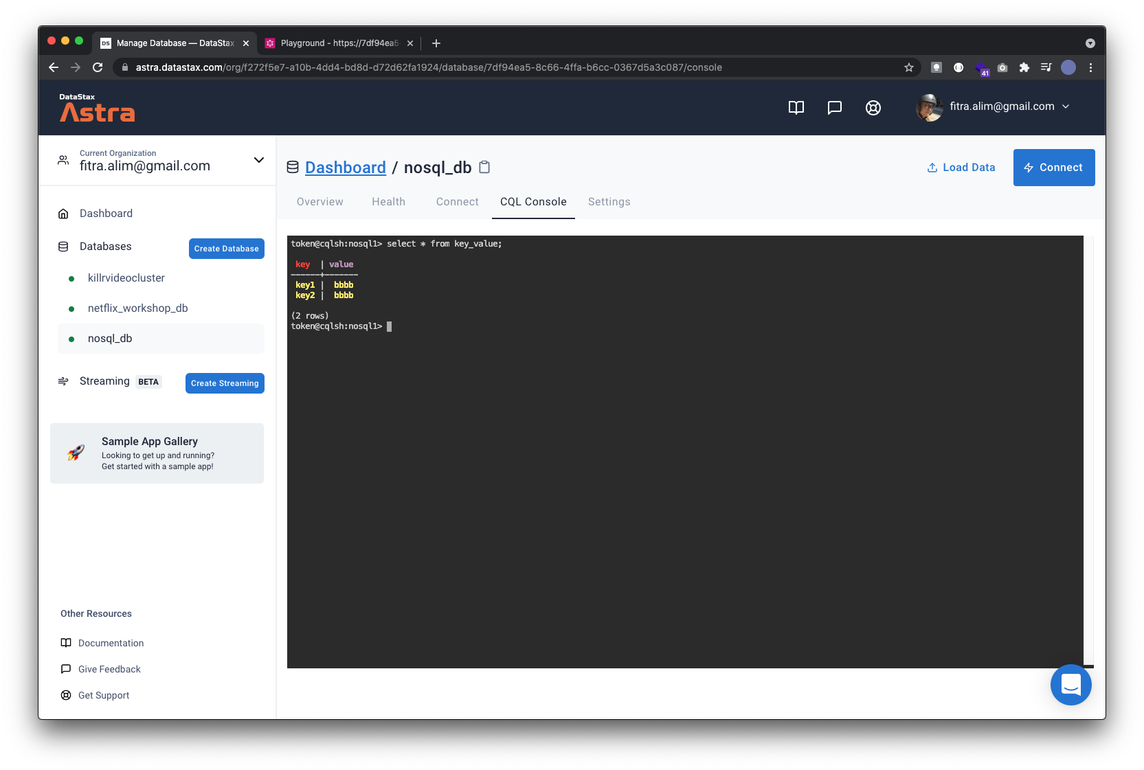 [HW] Fitra Alim · Issue #211 · datastaxdevs/workshop-introduction-to-nosql · GitHub