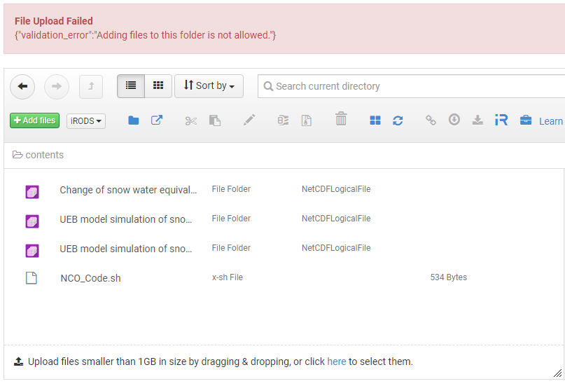Can't upload new files to a resource · Issue #3543 · hydroshare/hydroshare · GitHub