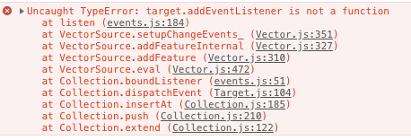 Select Interaction throws error on first select action with Vector Tile Layer Render Feature ...