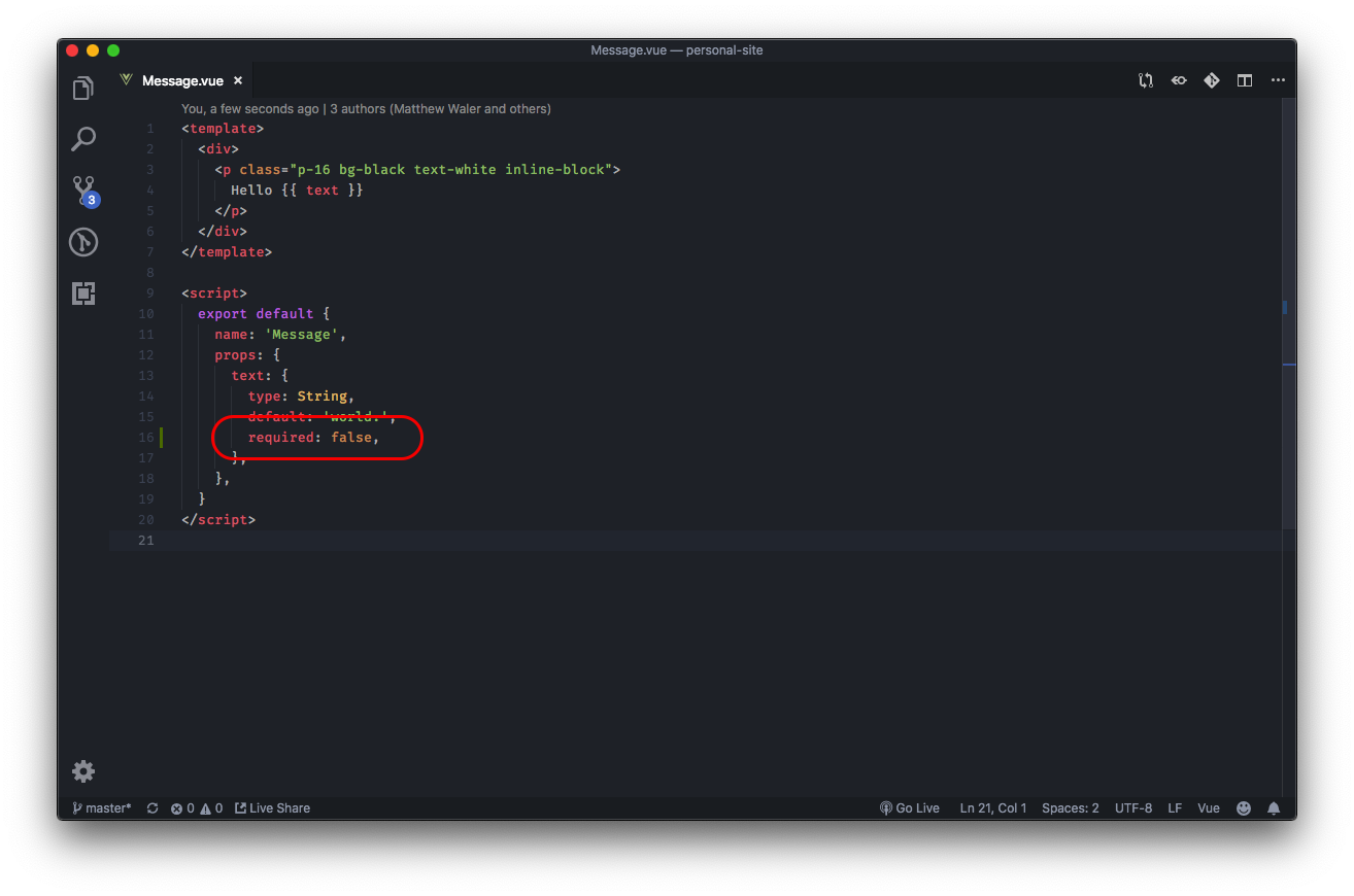 Required attribute for props not populating · Issue #294 · vue-styleguidist/vue-styleguidist ...
