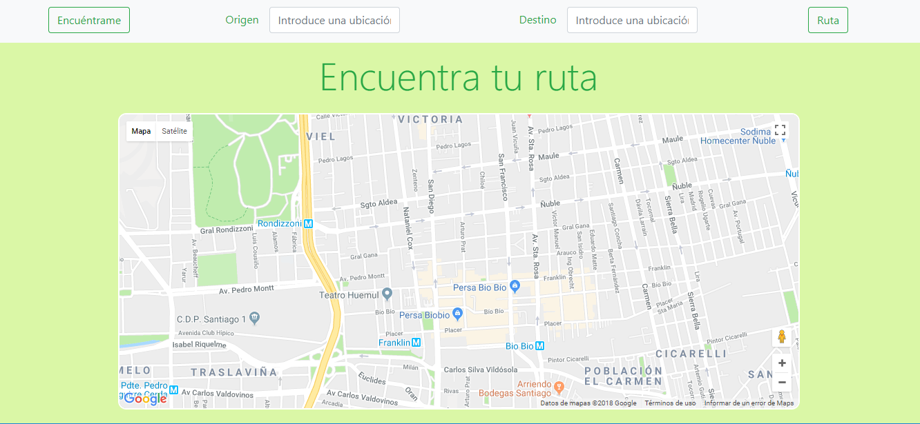 GitHub - carocelis/Geolocalizacion: Encuentra tu ubicación en el mapa y ...