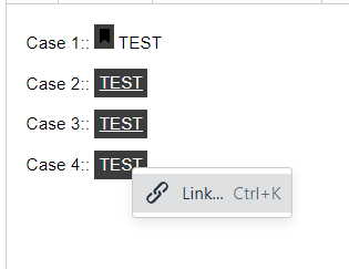Link tag not working · Issue #7828 · tinymce/tinymce · GitHub