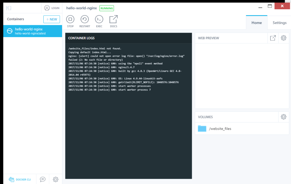 Fails To Work On Windows 10 Build 17025 · Issue 3267 · Docker Kitematic · Github