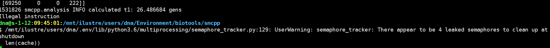 Illegal Instruction · Issue 64 · Popgenmethods Smcpp · Github