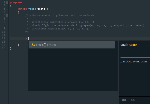 Bug do ponto · Issue #586 · UNIVALI-LITE/Portugol-Studio · GitHub