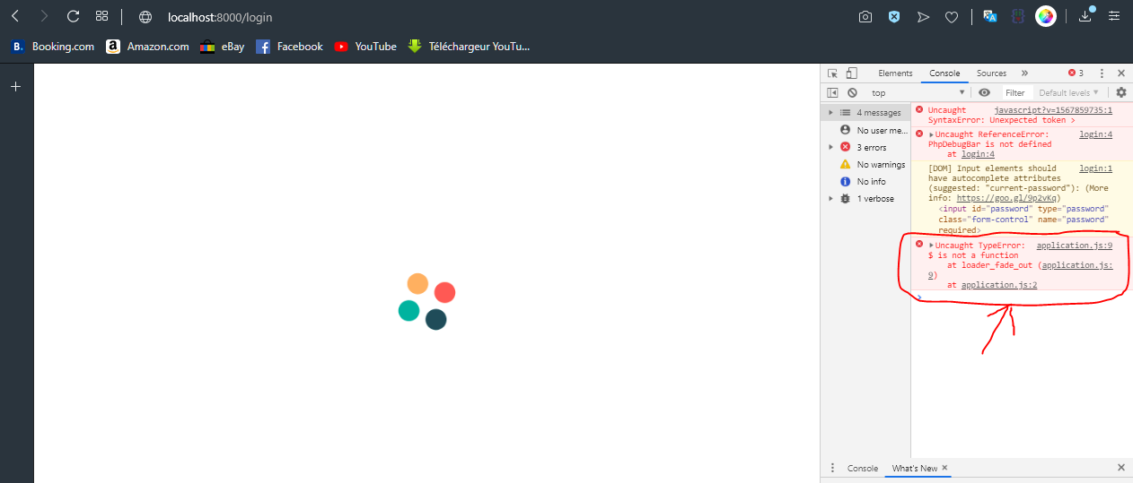 Login page stills loading, it · Issue #193 · changeweb/Unifiedtransform · GitHub