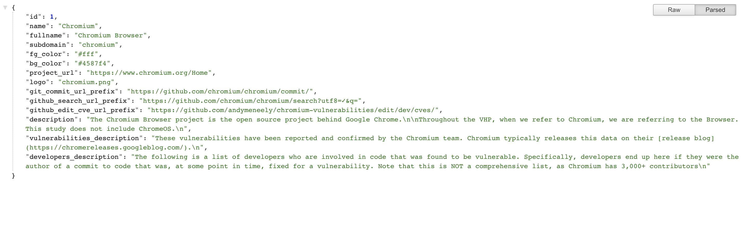 API to Access the Curated Vulnerability History Data · Issue #751 · VulnerabilityHistoryProject ...