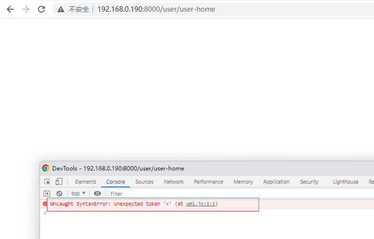 [Bug] umi3多布局配置路由,刷新报错Uncaught SyntaxError: Unexpected token