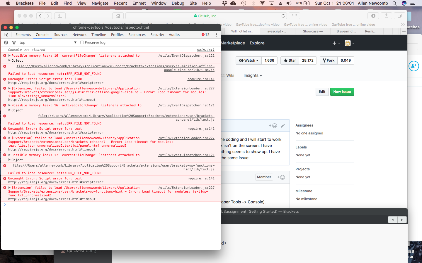 Will not let me edit my coding · Issue #13733 · adobe/brackets · GitHub
