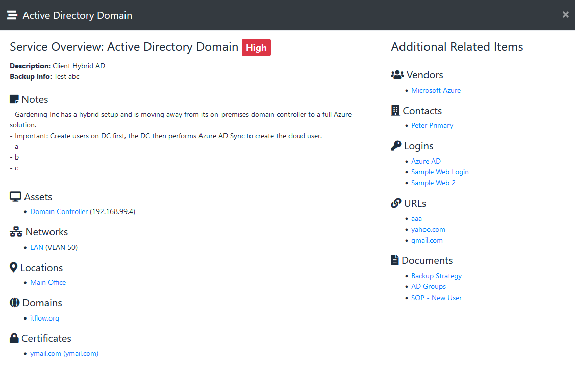 Feature Request: Services · Issue #322 · itflow-org/itflow · GitHub