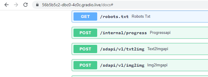 Feature Request Running In Api Mode Should Create A Gradio Link Also · Issue 7170 8089
