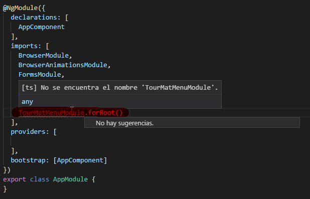 Big error when compiling! · Issue #98 · isaacplmann/ngx-tour · GitHub