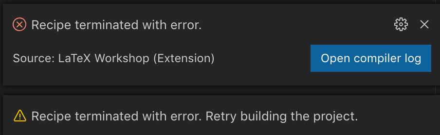 Cannot compile .tex files on MacOS · Issue #234 · James-Yu/LaTeX-Workshop · GitHub
