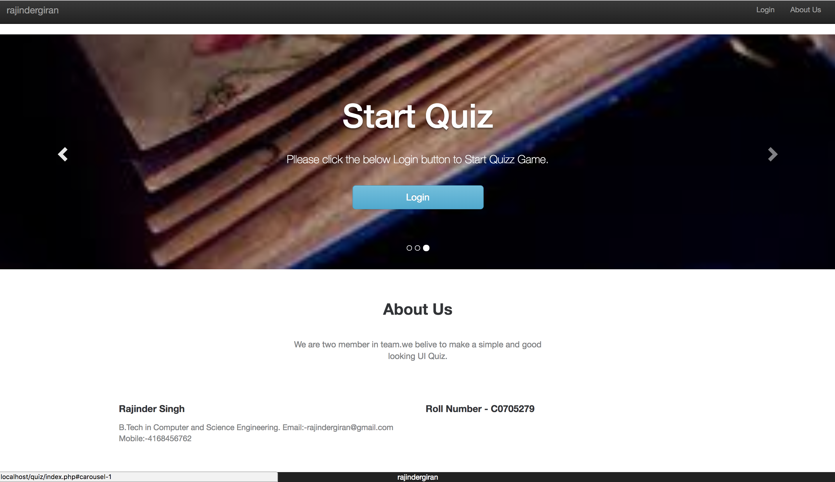 GitHub - DhruvinPateel/Quiz-Application: A web application where the ...