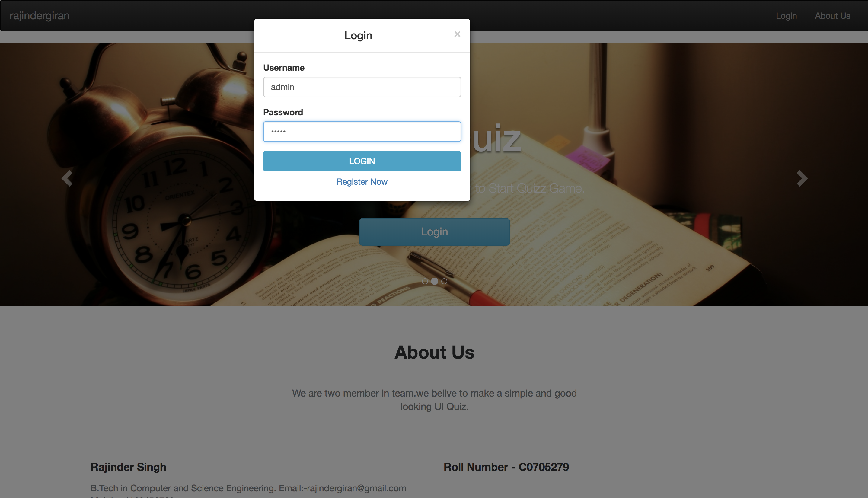GitHub - DhruvinPateel/Quiz-Application: A web application where the ...