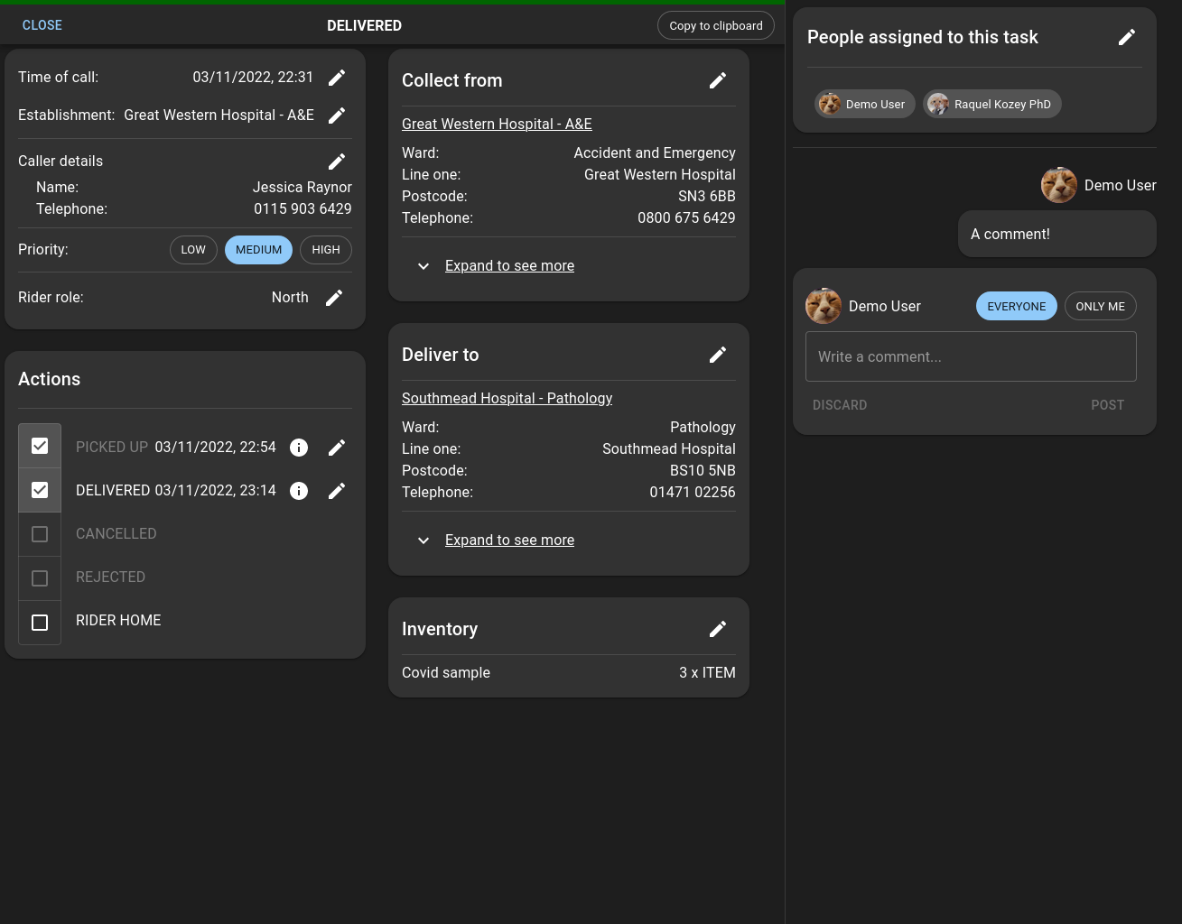 GitHub - platelet-app/platelet: Dispatch system for emergency volunteer couriers.