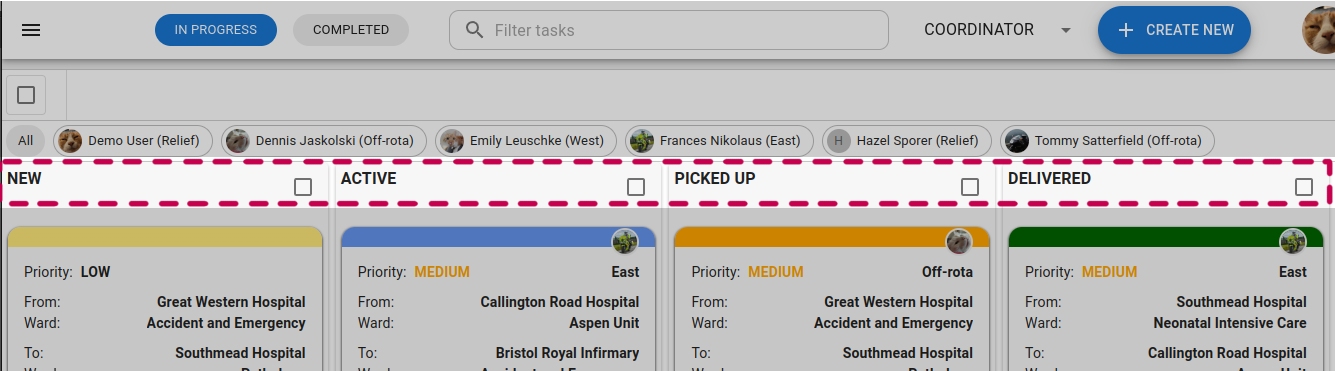 Using the dashboard - platelet-app/platelet GitHub Wiki