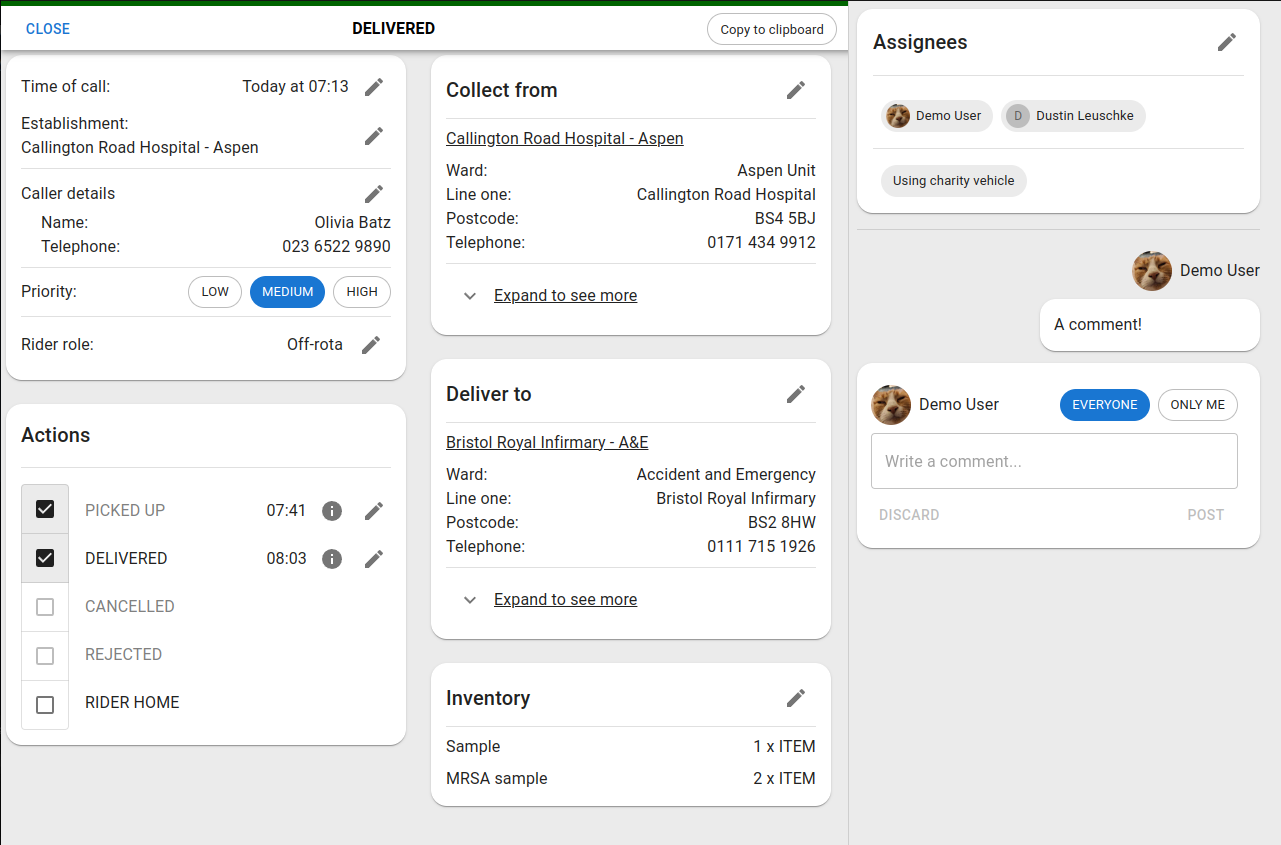 GitHub - platelet-app/platelet: Dispatch system for emergency volunteer couriers.
