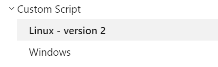 The Custom Script Extension for Linux will run on the extension supported extension OS's, for ...