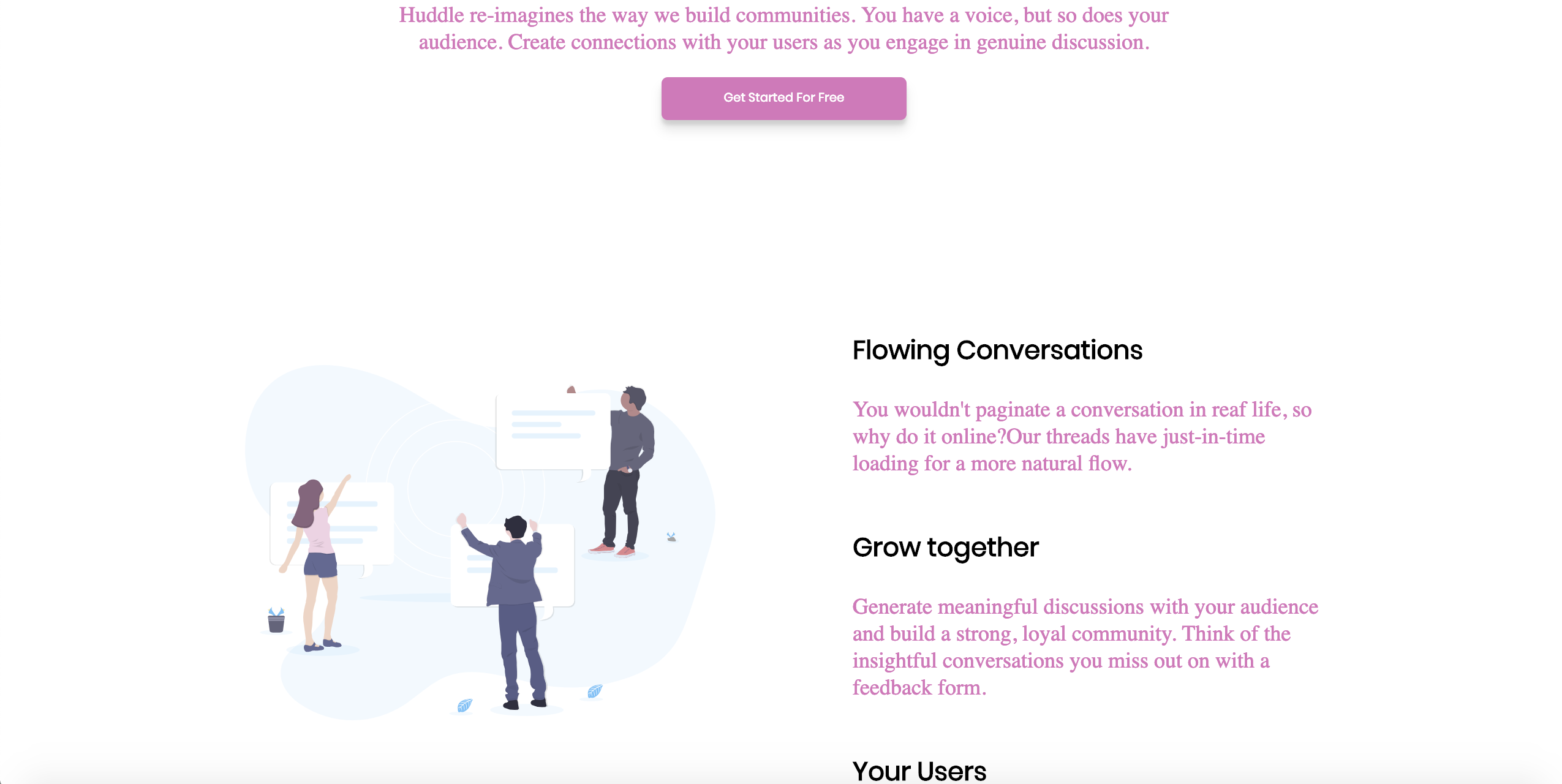 GitHub - HoangHuyPhi/Huddle-Page-Challenge