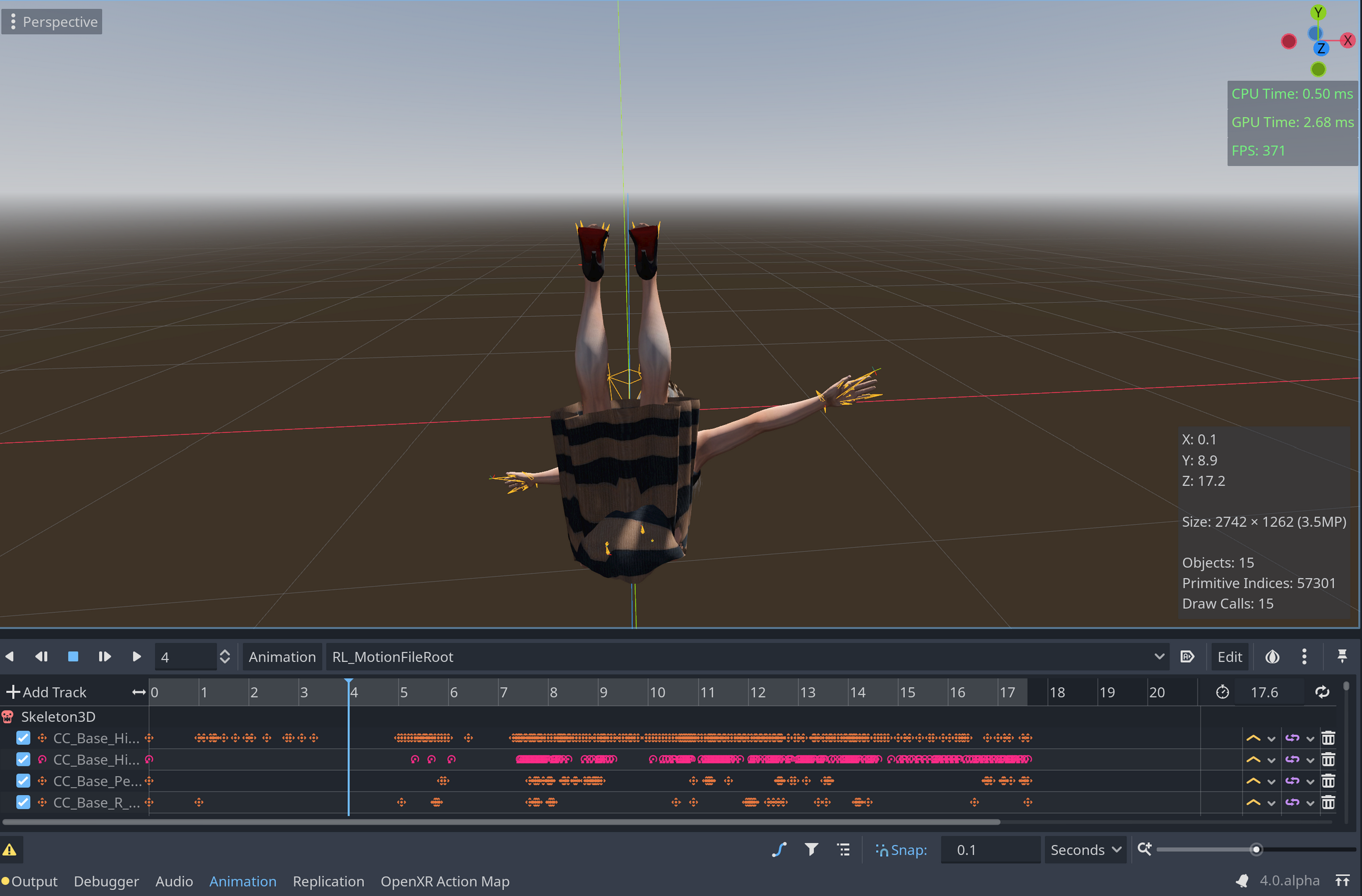 Animation seems to be rotated wrong · Issue #60483 · godotengine/godot · GitHub