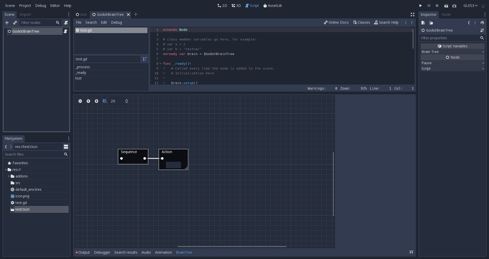 Behaviour Tree Designer · Issue 22418 · Godotengine Godot · Github