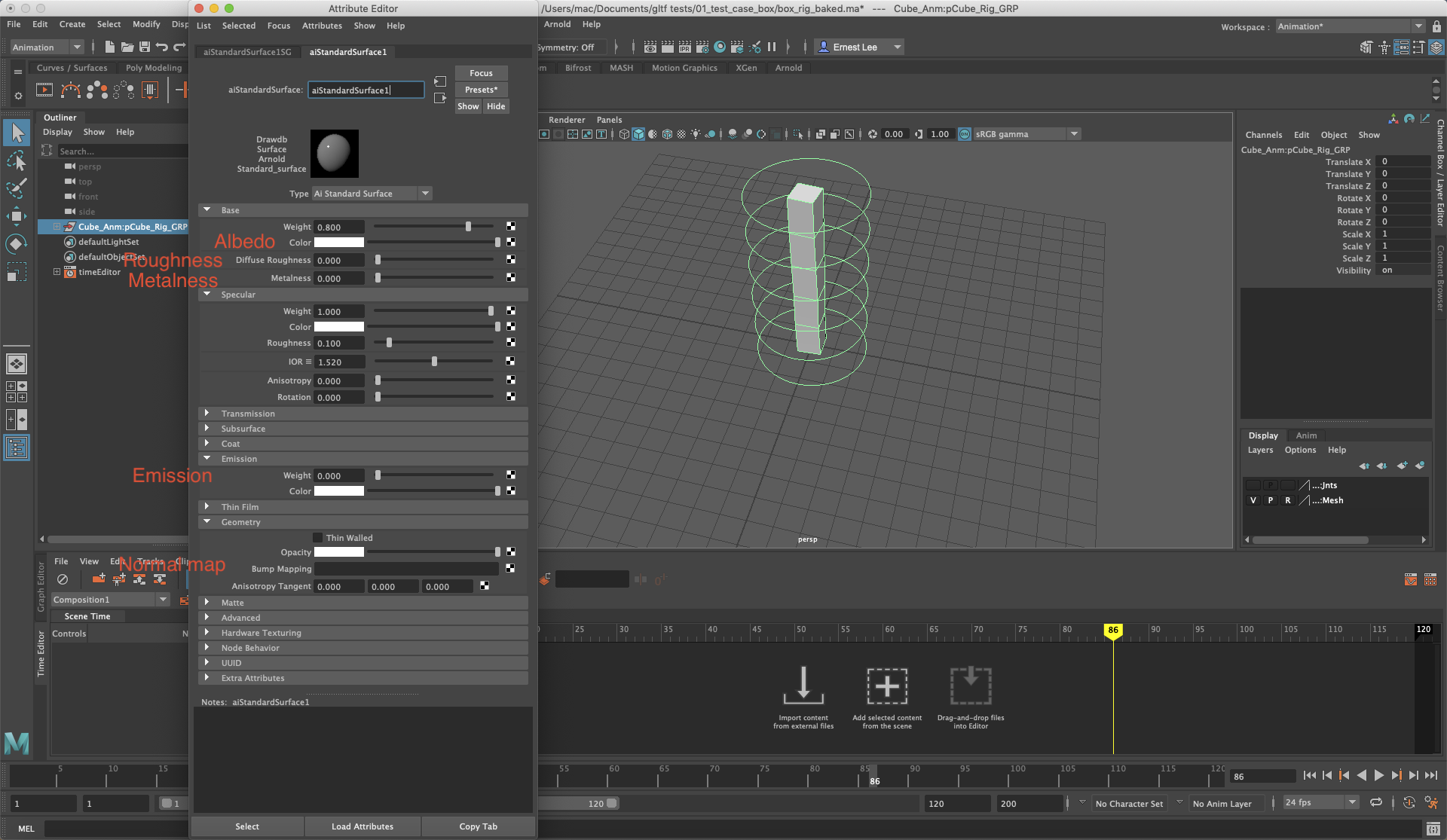 Translate Arnold Standard Surface into GLTF properties · Issue #74 · iimachines/Maya2glTF · GitHub