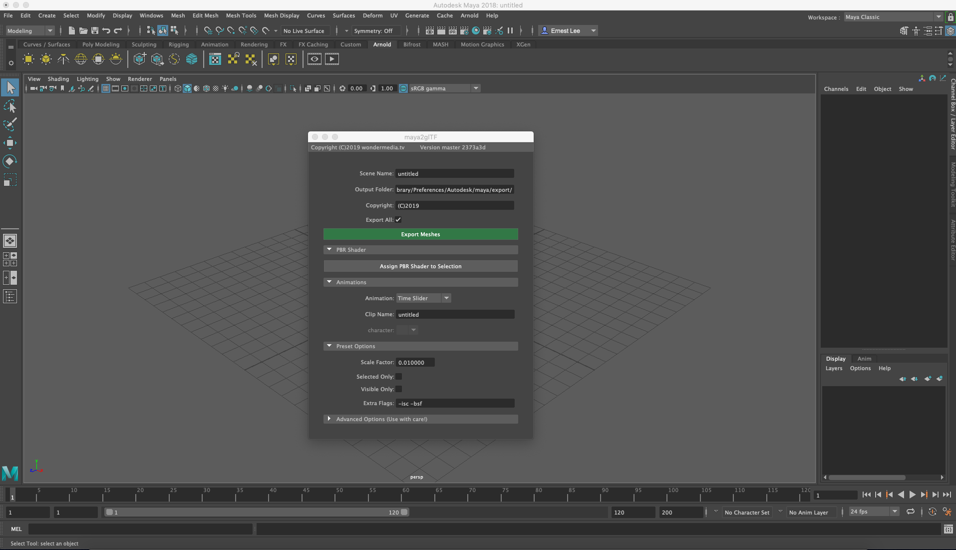 Presets for Maya2glTF · Issue #112 · iimachines/Maya2glTF · GitHub