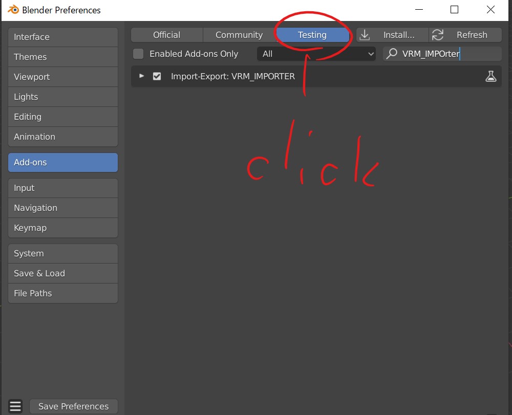 Bug report : The addon install but is not working. · Issue #5 · saturday06/VRM-Addon-for-Blender ...