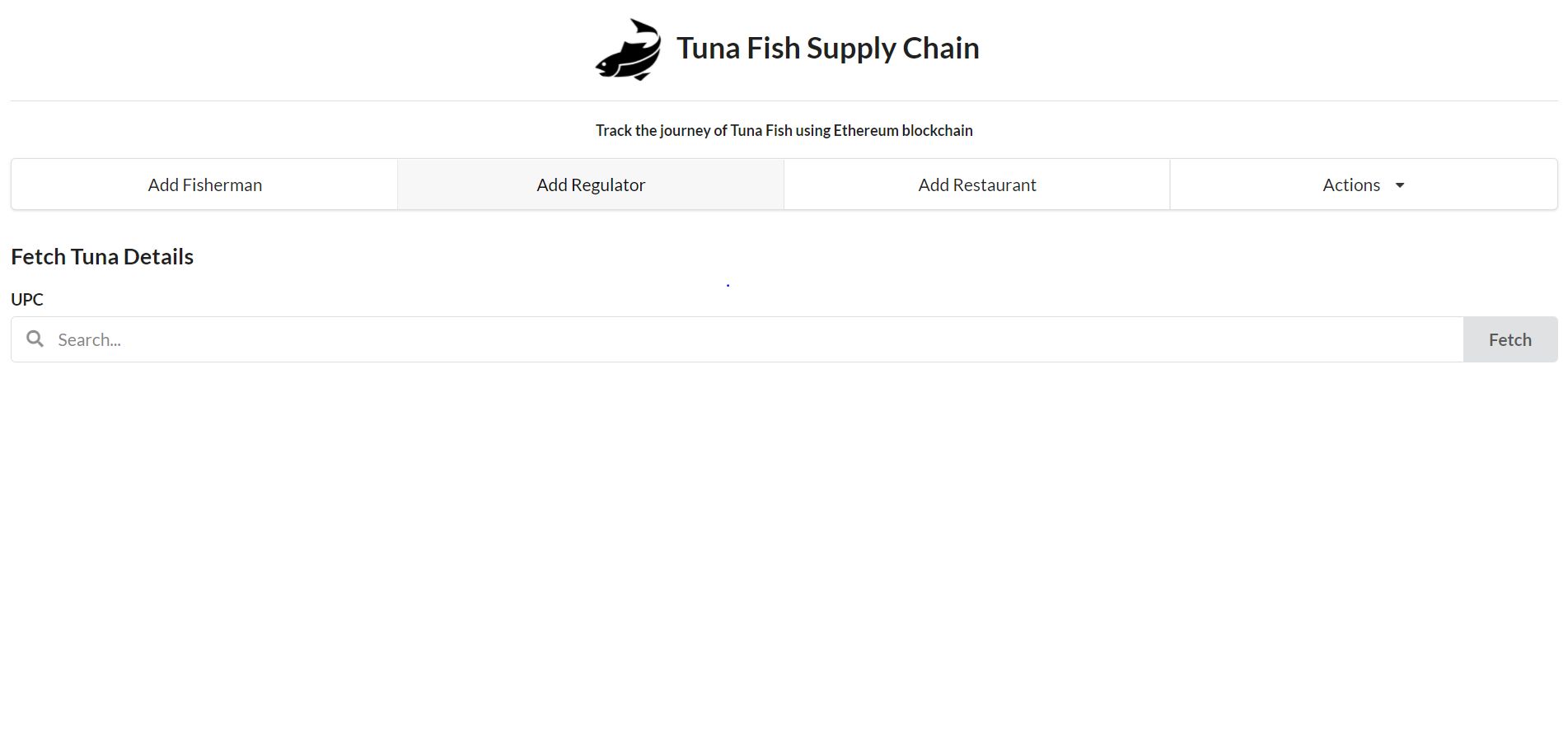 GitHub - nawed1111/Fish-Supply-Chain: Track the journey of tuna fish ...