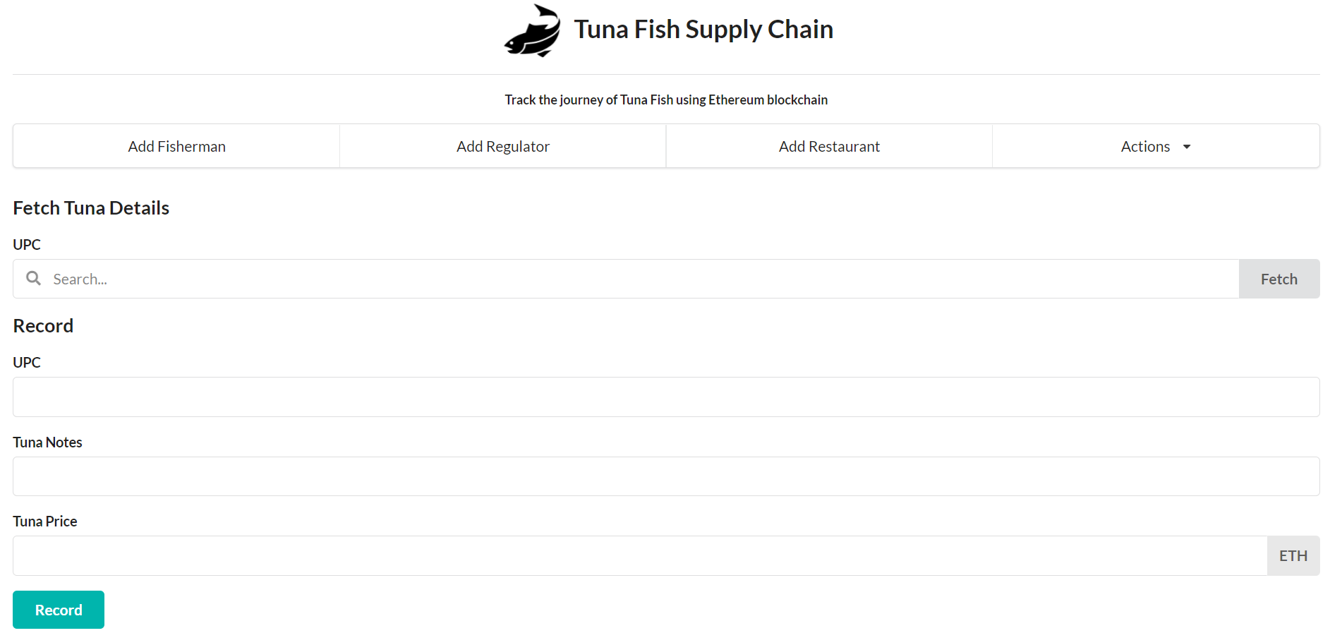 GitHub - nawed1111/Fish-Supply-Chain: Track the journey of tuna fish ...