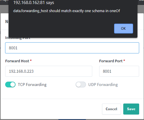 Problem setting up stream · Issue #1354 · NginxProxyManager/nginx-proxy-manager · GitHub