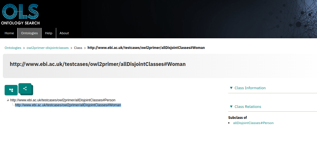 Add disjointness information to classes. · Issue #107 · EBISPOT/ols4 · GitHub