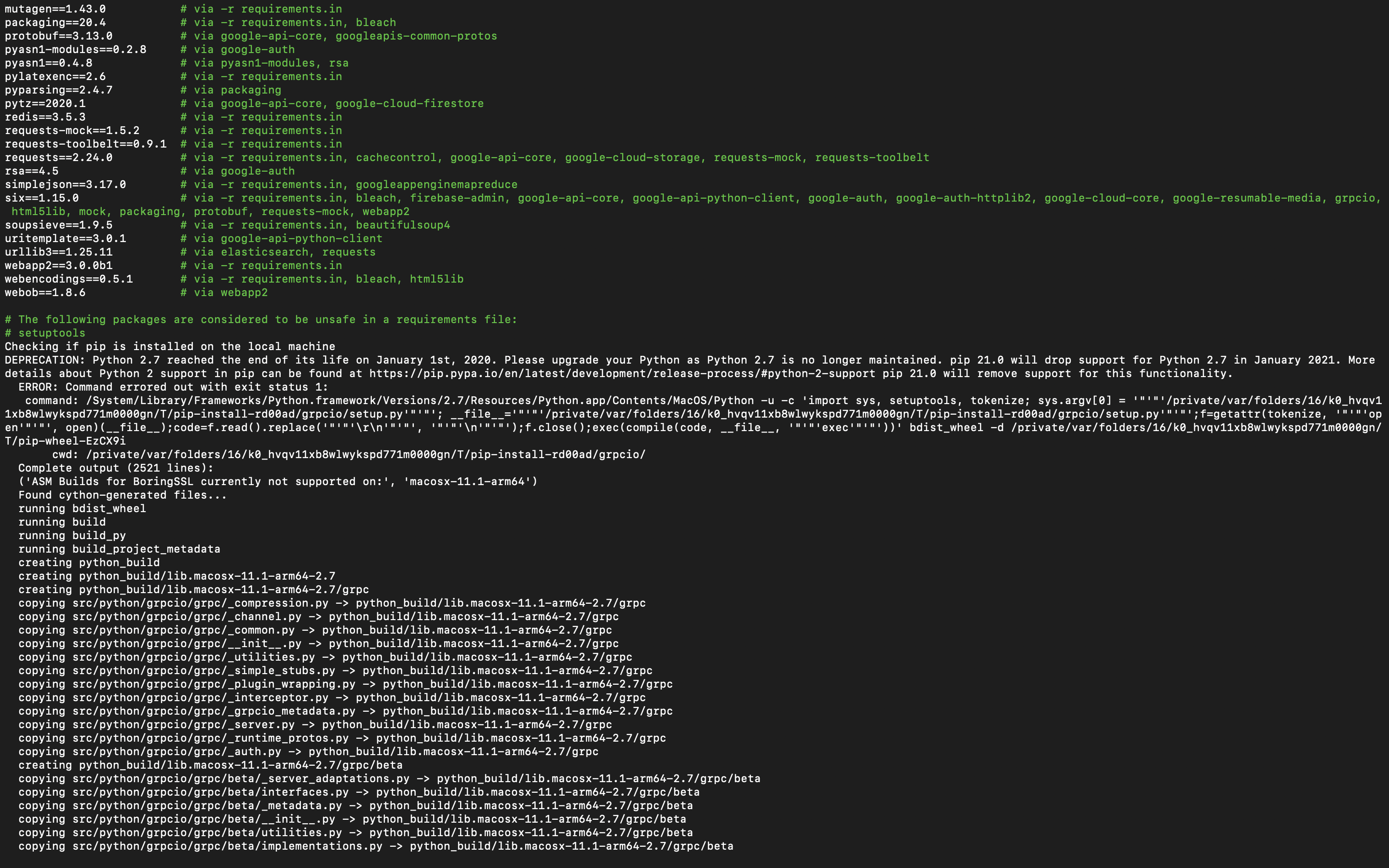 Facing Error `asm Builds For Boringssl Currently Not Supported` During Oppia Setup On Macos Big 3379