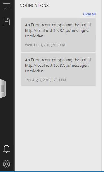 Getting Forbidden Error When Connecting To Bot Emulator 01 · Issue 0383