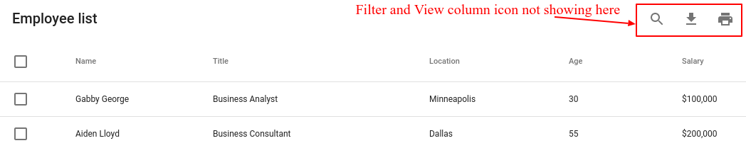 “View Columns” and "Filter Table" icons not show with HMR (react-hot-loader) · Issue #45 ...