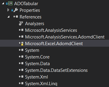 Microsoft.Excel.AdomdClient reference in ADOTabular source is missing · Issue #118 · DaxStudio ...
