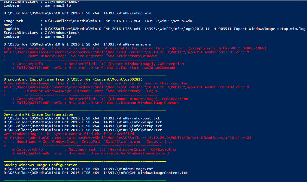 import-OSMedia Error Win10 Ent 2016 LTSB x64 · Issue #1 · OSDeploy/GitBook · GitHub