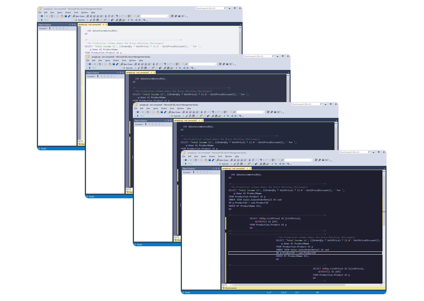 SQL Server Management Studio · Issue #2167 · catppuccin/catppuccin · GitHub