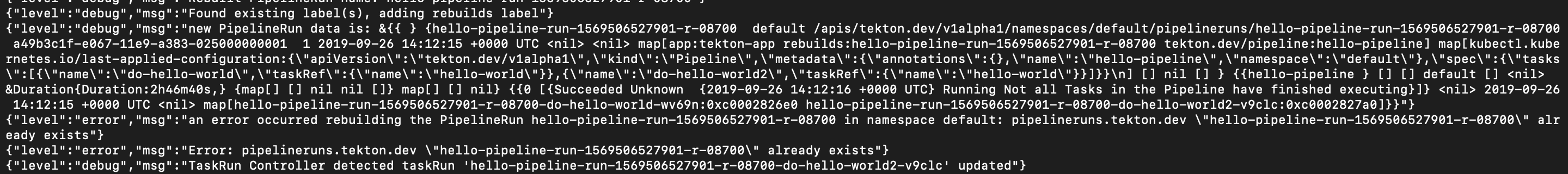 Rebuild button fails intermittently (code 500 for backend, no page load for frontend sometimes ...