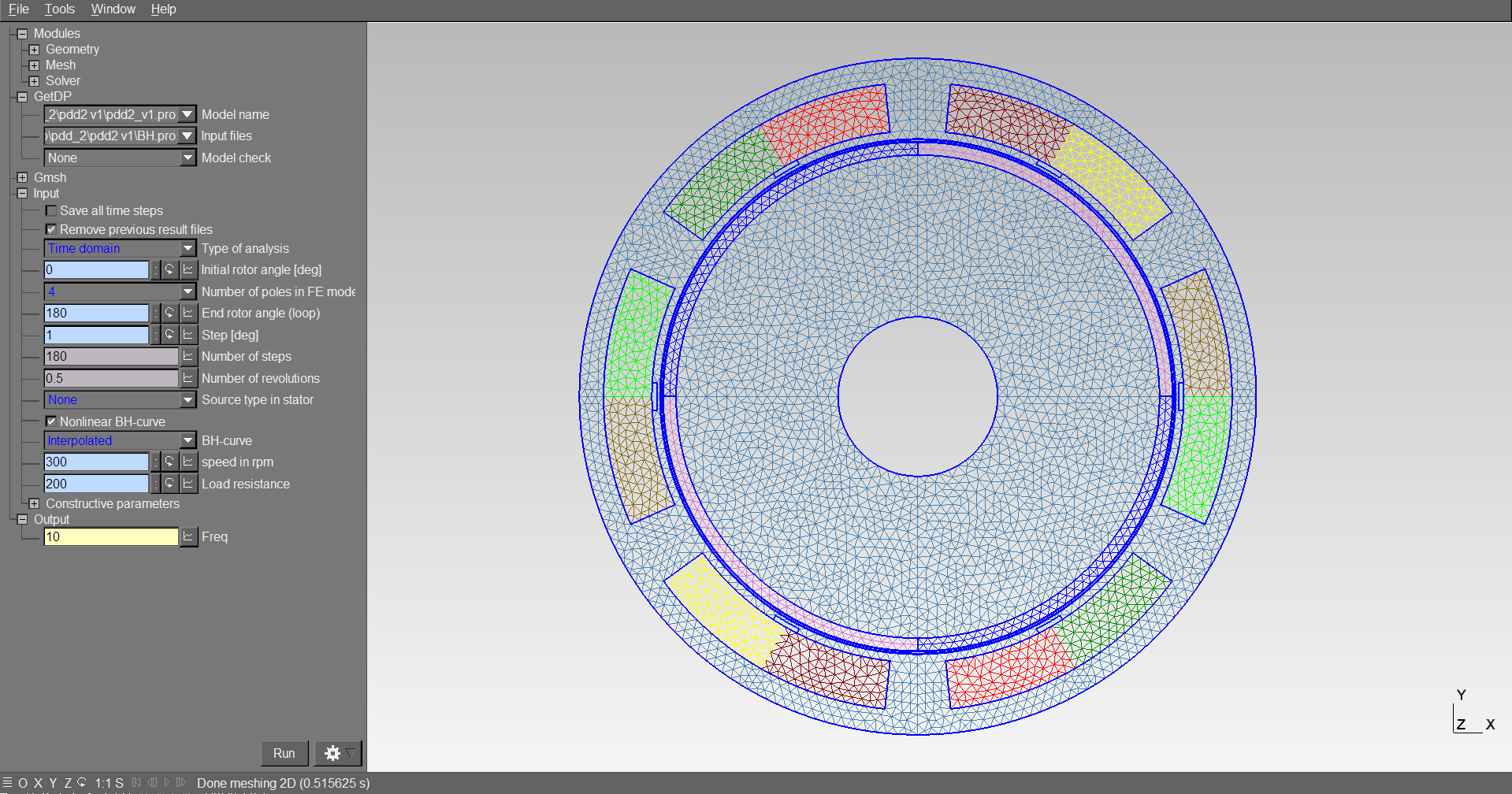 GitHub - CassioKruger/generator2: Numerical simulation of a electric generator, using finite ...