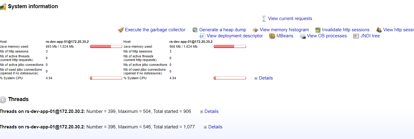 Java melody collector on clustered server · Issue #786 · javamelody/javamelody · GitHub