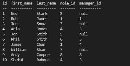 GitHub - srahman9/employee_tracker