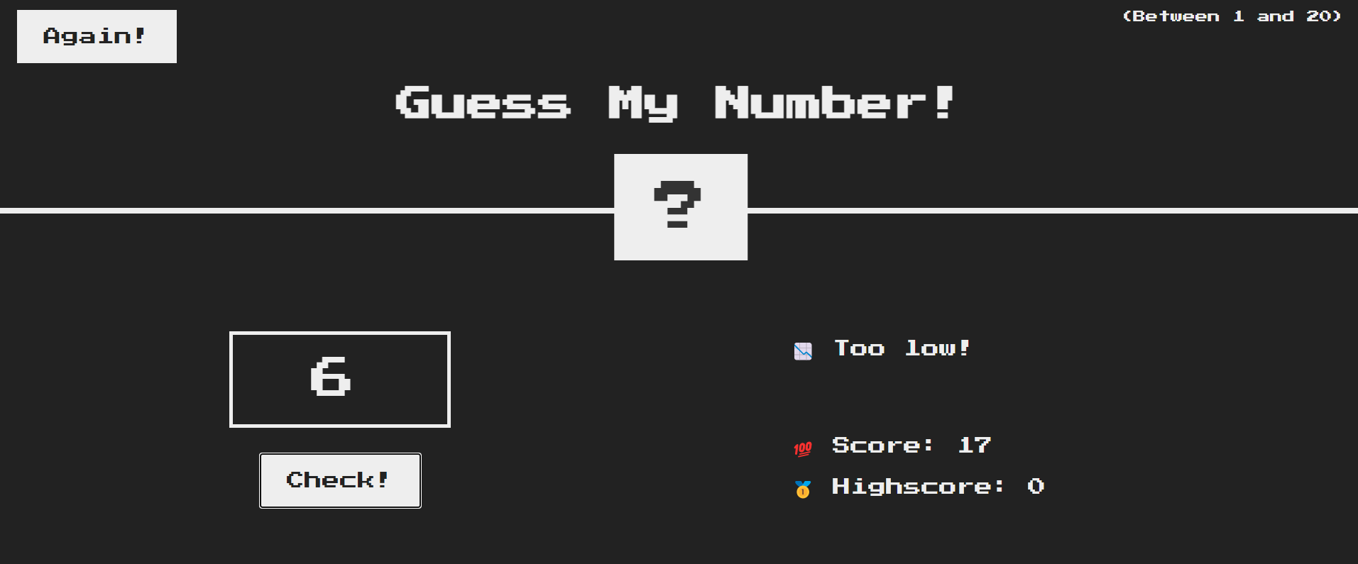 GitHub - prashantpuri112/Guess-My-Number: Working Demo of the Project ...