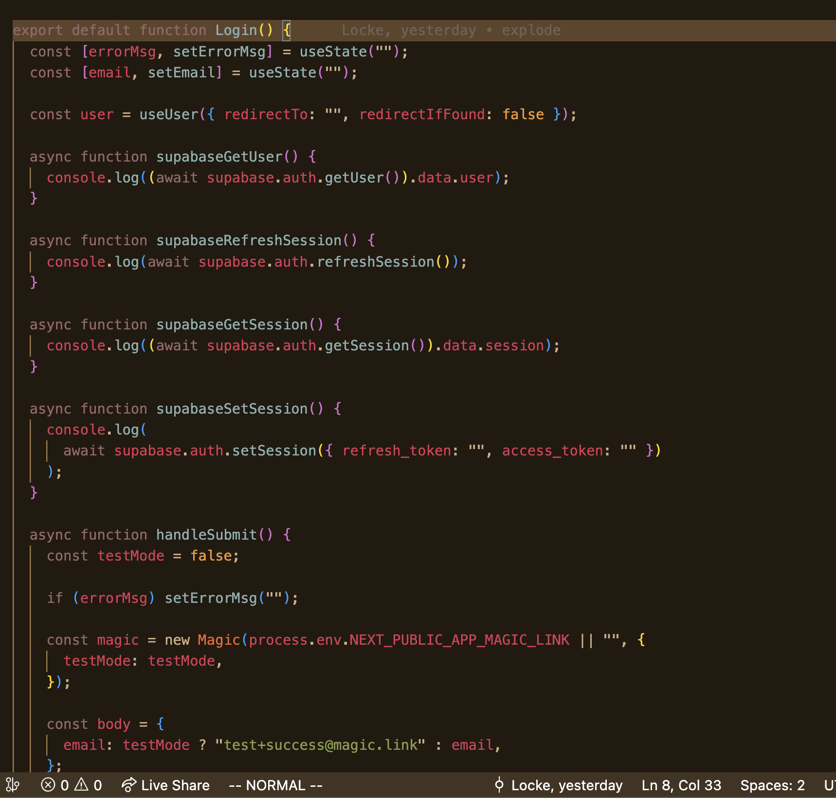 Custom Auth (MagicLabs: Magic Link) with Supabase · supabase · Discussion #10499 · GitHub